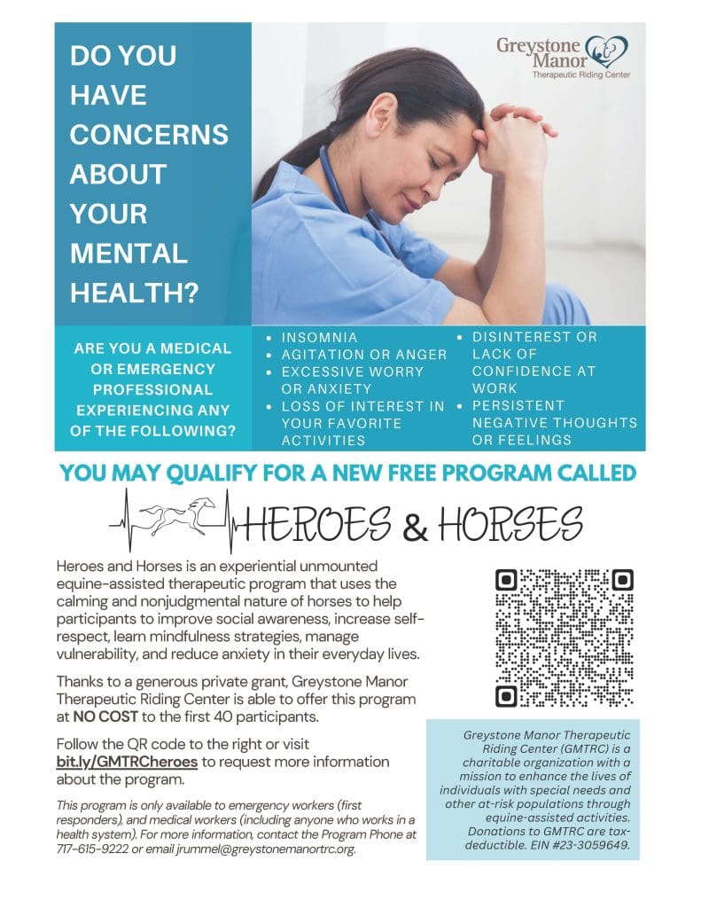 Equine-Assisted Group Programs in Lancaster, PA | Greystone Manor TRC